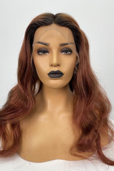 22 inch custom color full lace wave wig - Custom Color Wigs - EvaWigs
