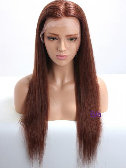 Red / Wine Red (#99J) Full Lace Human Hair Wigs