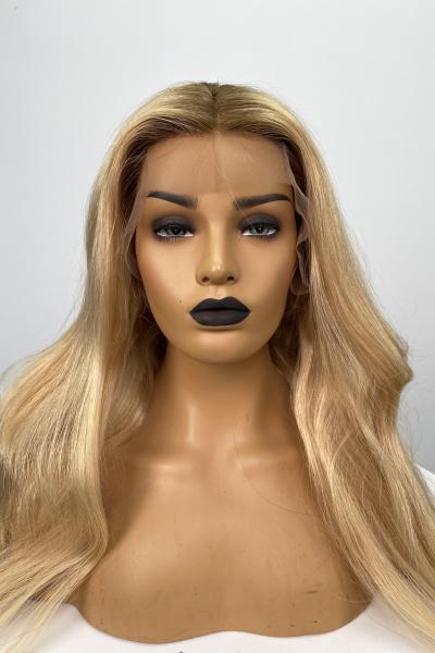 24 inch blonde ombre full lace wig - Custom Color Wigs - EvaWigs