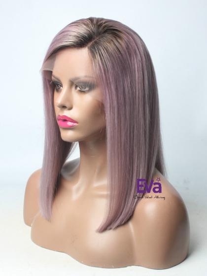 Ombre/Two Tone Full Lace Human Hair Wigs on Sale at EvaWigs