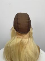 22 inch straight blonde full lace wig - Custom Color Wigs - EvaWigs