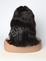 Center Part Fashion Wavy Lob Lace Front Virgin Human Hair Wig ...